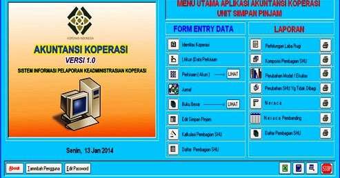 SOFTWARE AKUNTANSI KOPERASI PENGELOLAAN SHU ~ SOFTWARE KOPERASI DAN UKM ...