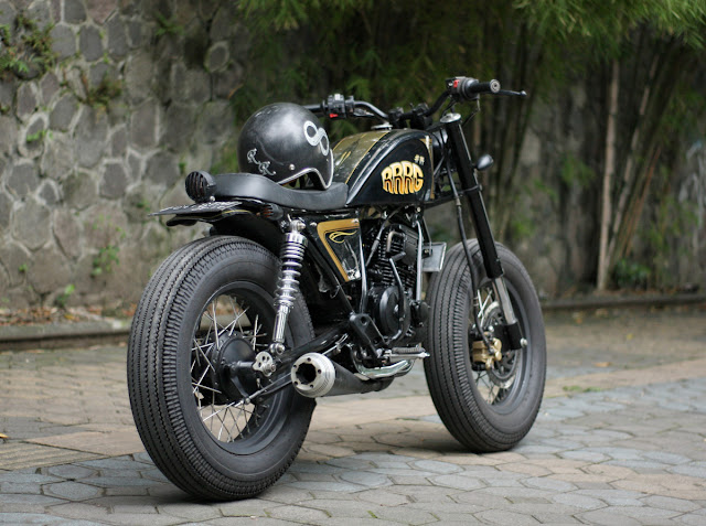 Modifikasi Yamaha Scorpio Z 2007, Hasil LDR Lahirkan Bobber