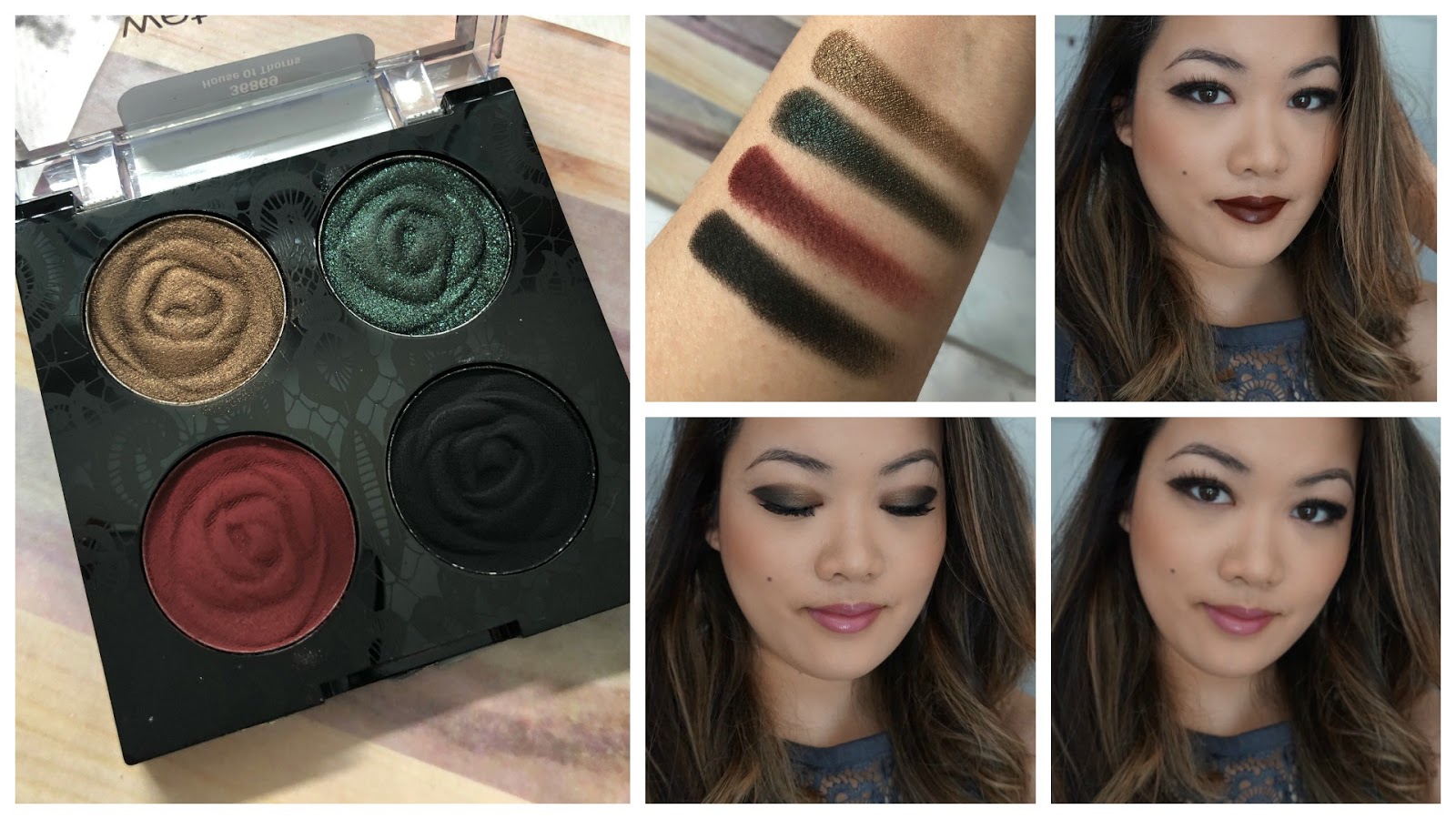 Review, Swatch and Tutorial: Wet n Wild - Rebel Rose Collection ...