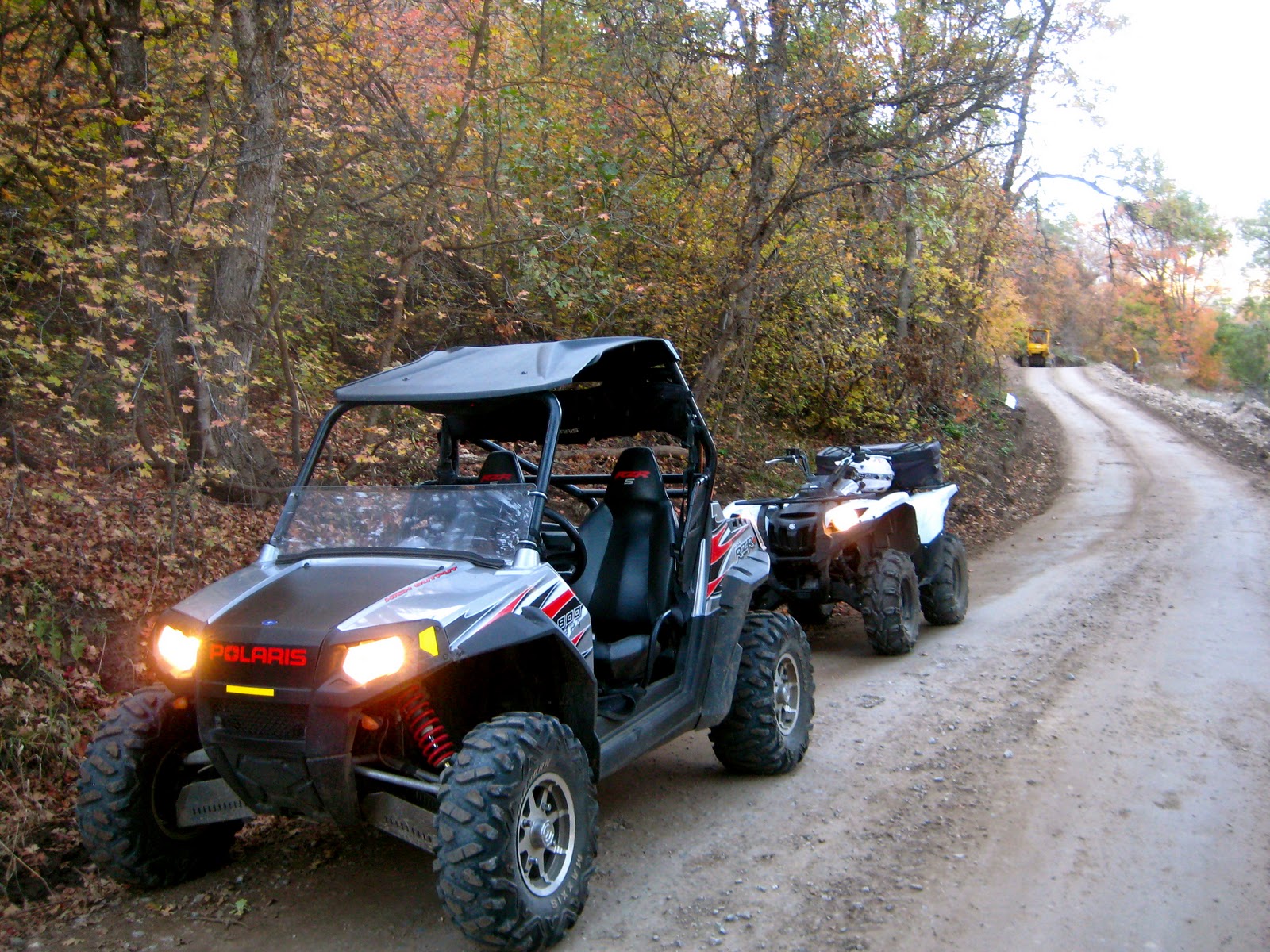 Life of Tracy: Fall Four Wheeling