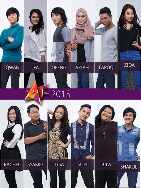 12 Biodata Penuh Finalis Akademi Fantasia 2015 (AF2015) Realitinya ...