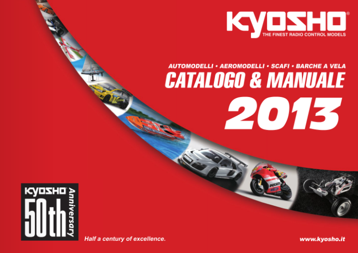 KYOSHOSAN: New Kyosho 2013 Catalog