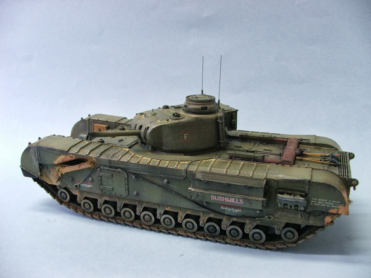 Panzerserra Bunker- Military Scale Models in 1/35 scale: Churchill Mk ...