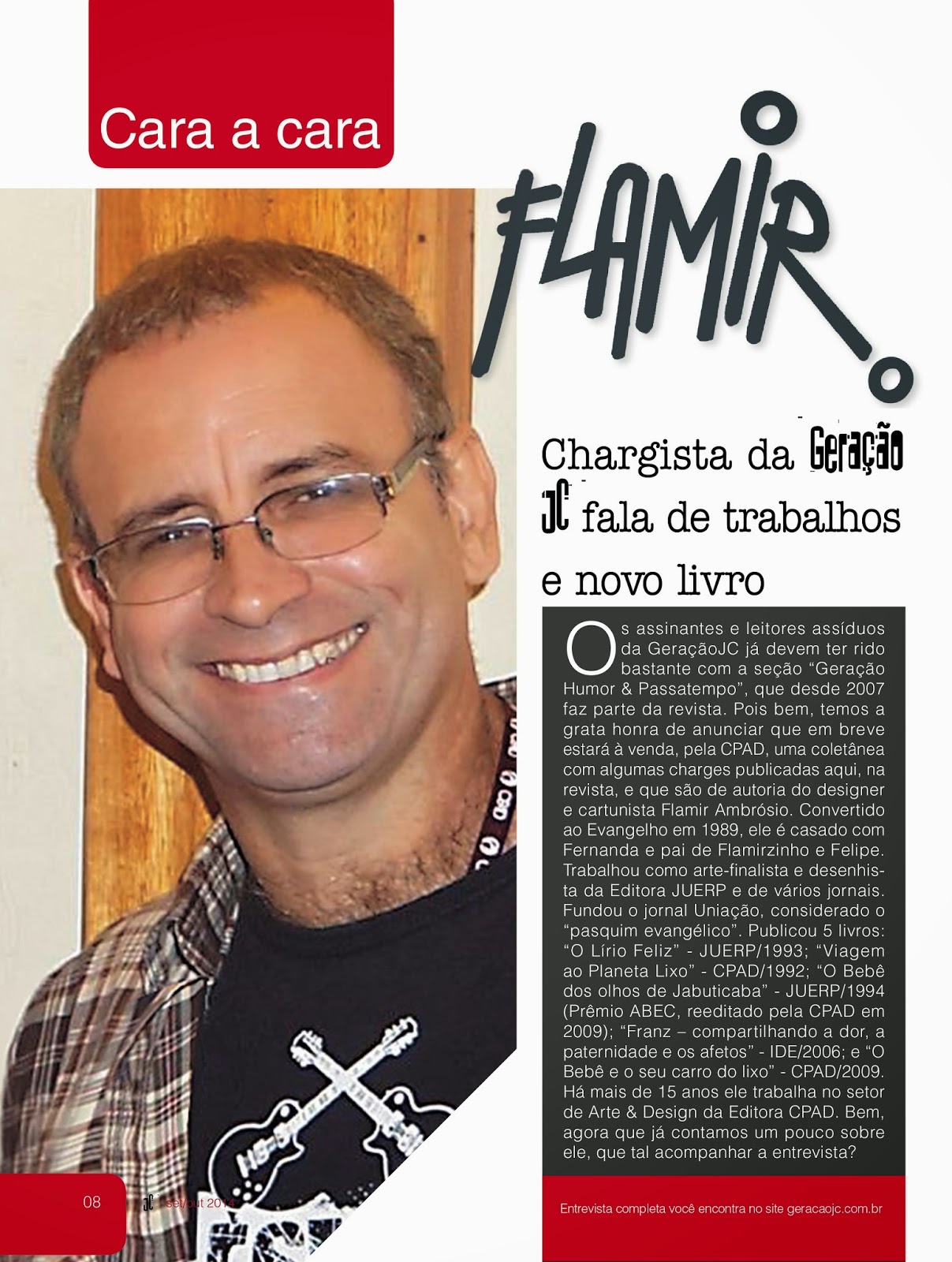 Blog do Flamir: Chargista da Geração JC fala de trabalhos e novo livro ... Blog do Flamir: Chargista da Geração JC fala de trabalhos e novo livro ...