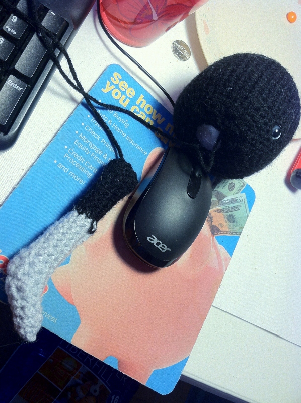 Manabizzle Creations Tali Crochet Doll Mass Effect