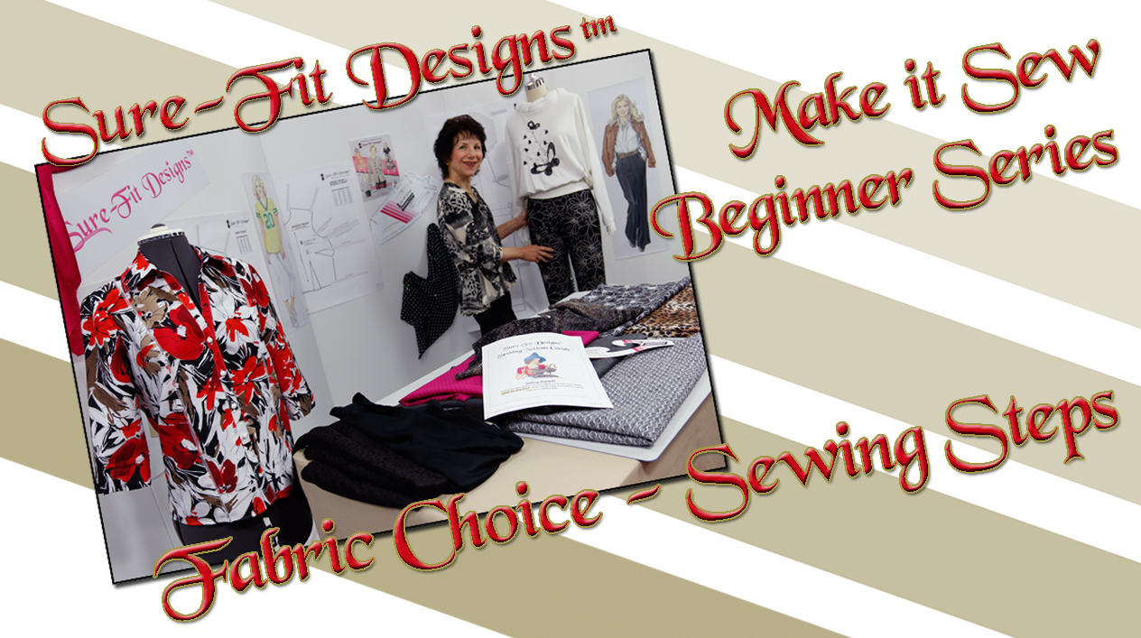 Sure-Fit Designs™ Blog: Make It Sew - Beginner's Sewing Series - Intro ...