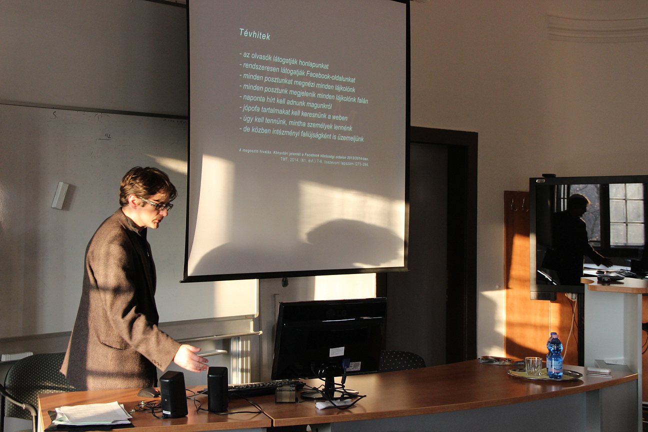 ELTE LIS – Blog: Fodor János az Eszterházy Károly Főiskolán