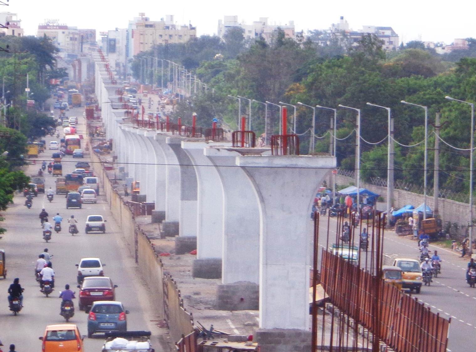 TELANGANA STATE : hyderabad metro rail