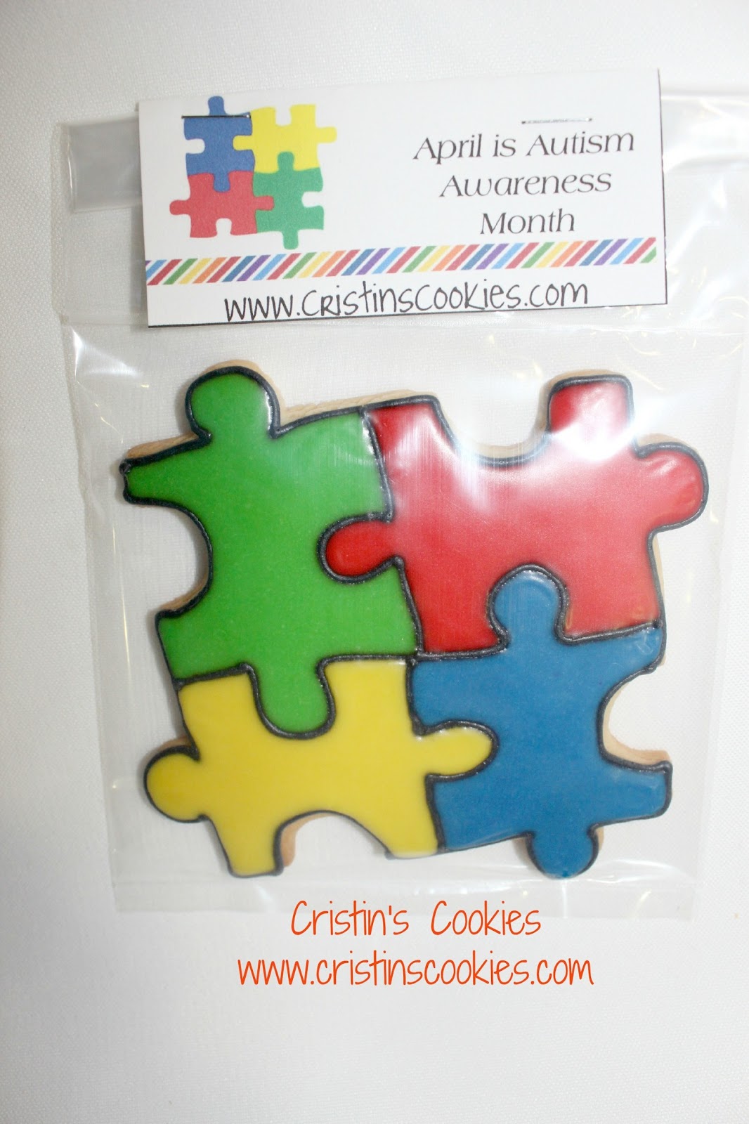 The Cookie Puzzle: Autism Awareness Cookies by Cristin's Cookies {Guest ...