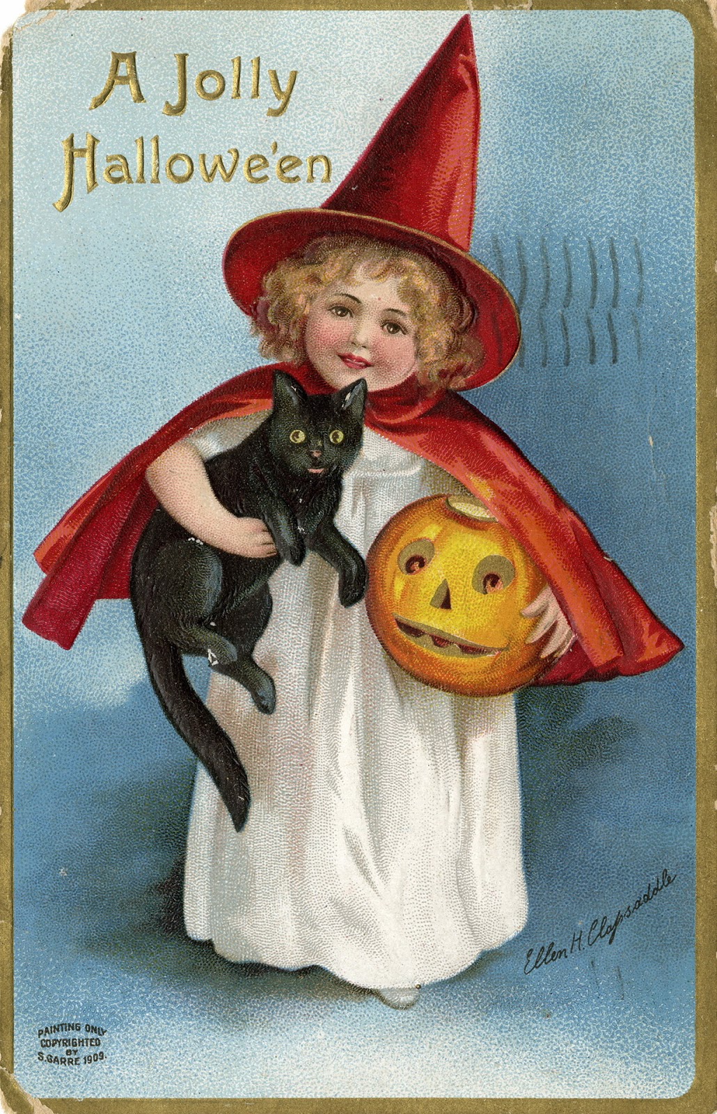 Halloween Postcards : Clapsaddle