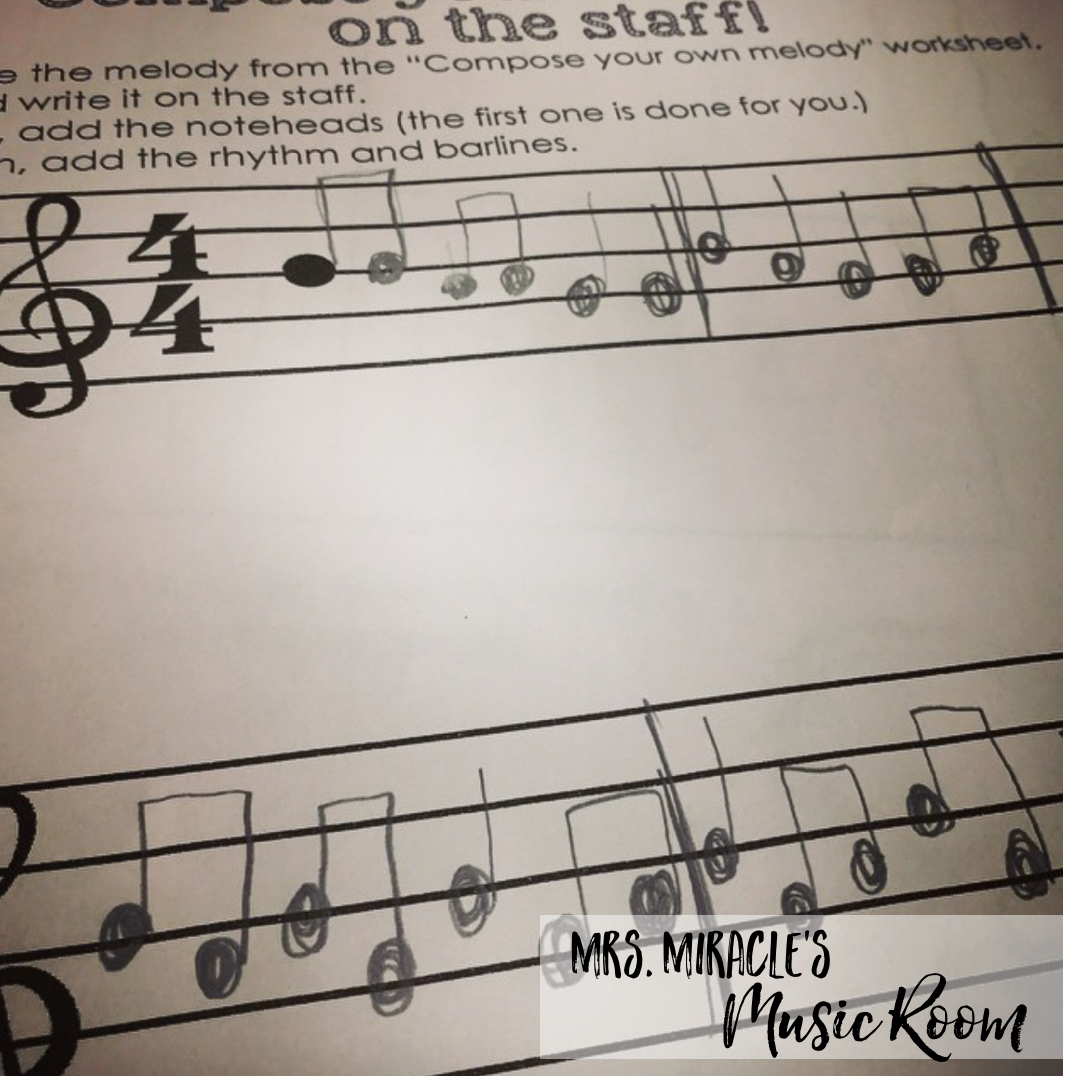 Composing in the Music Room - Aileen's Music Room