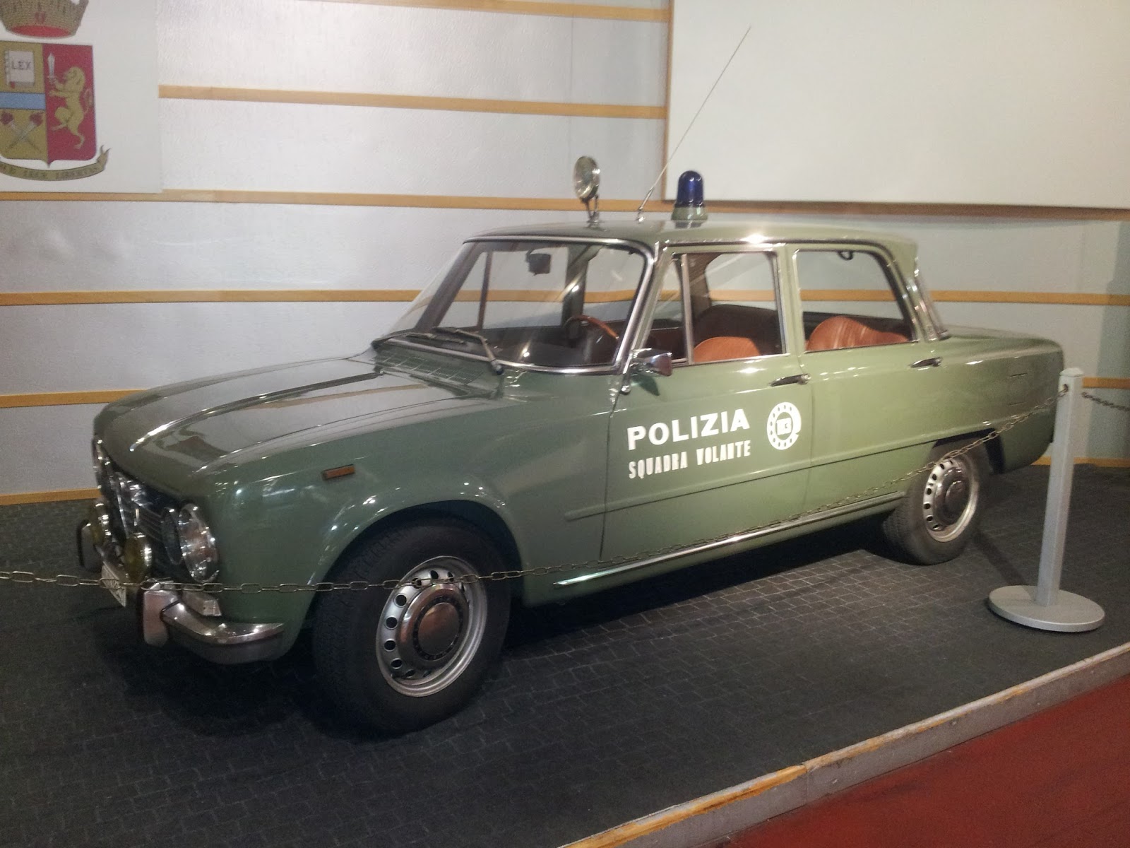 Museo delle auto storiche della Polizia - Viaggi e Delizie