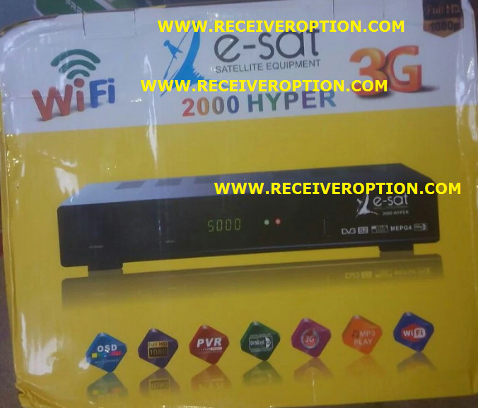 E-SAT 2000 HYPER HD RECEIVER POWERVU KEY SOFTWARE - How To Enter Biss ...