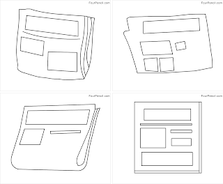Four Coloring: Free printable Newspaper coloring pages for kids