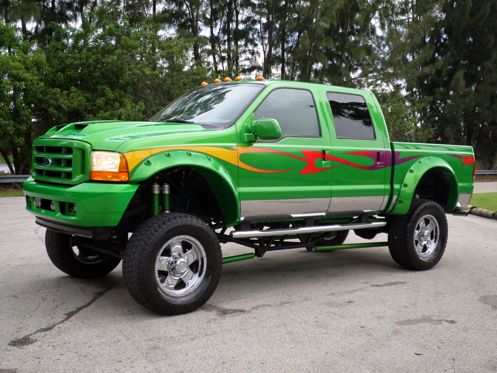 Wholesale Cars Florida: 2001 Ford F-250 MONSTER SHOW TRUCK AIR ...