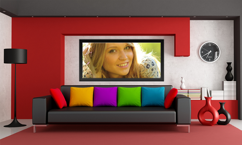 Aim Entertainments: Lovely Interior Photo Frames | Celebrity Home ...