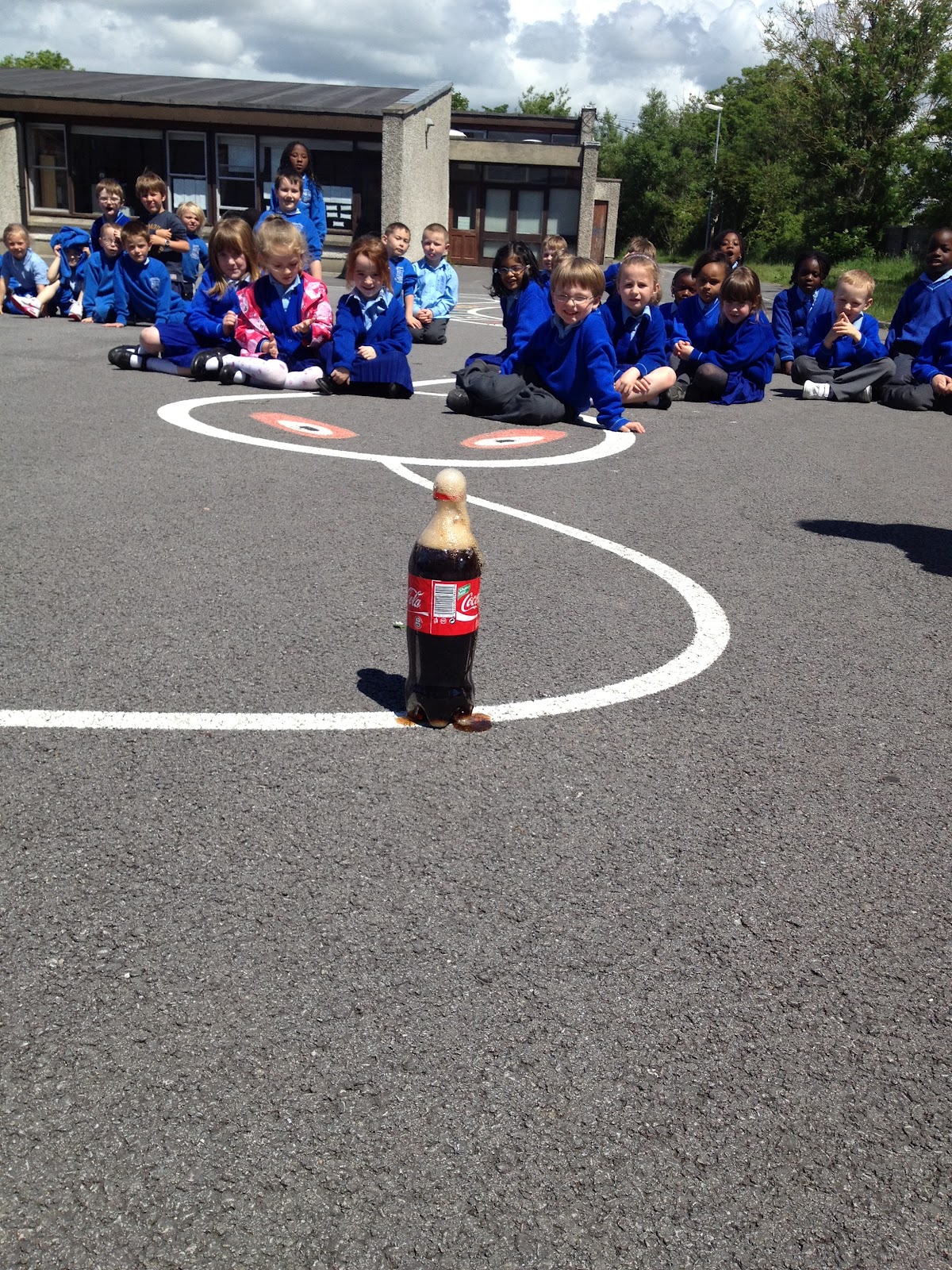 Science Projects: Junior infant fizzy rockets