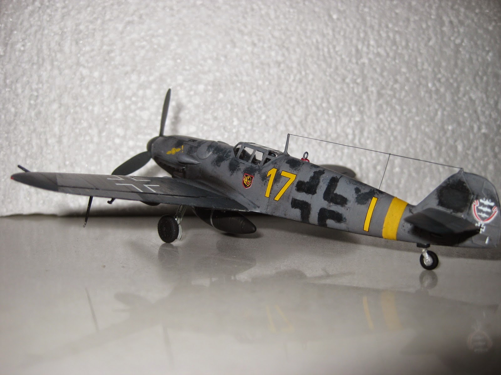 Endeavors in Plastic: Messerschmitt Bf 109 G-6 of Gerhard Stamp, III ...