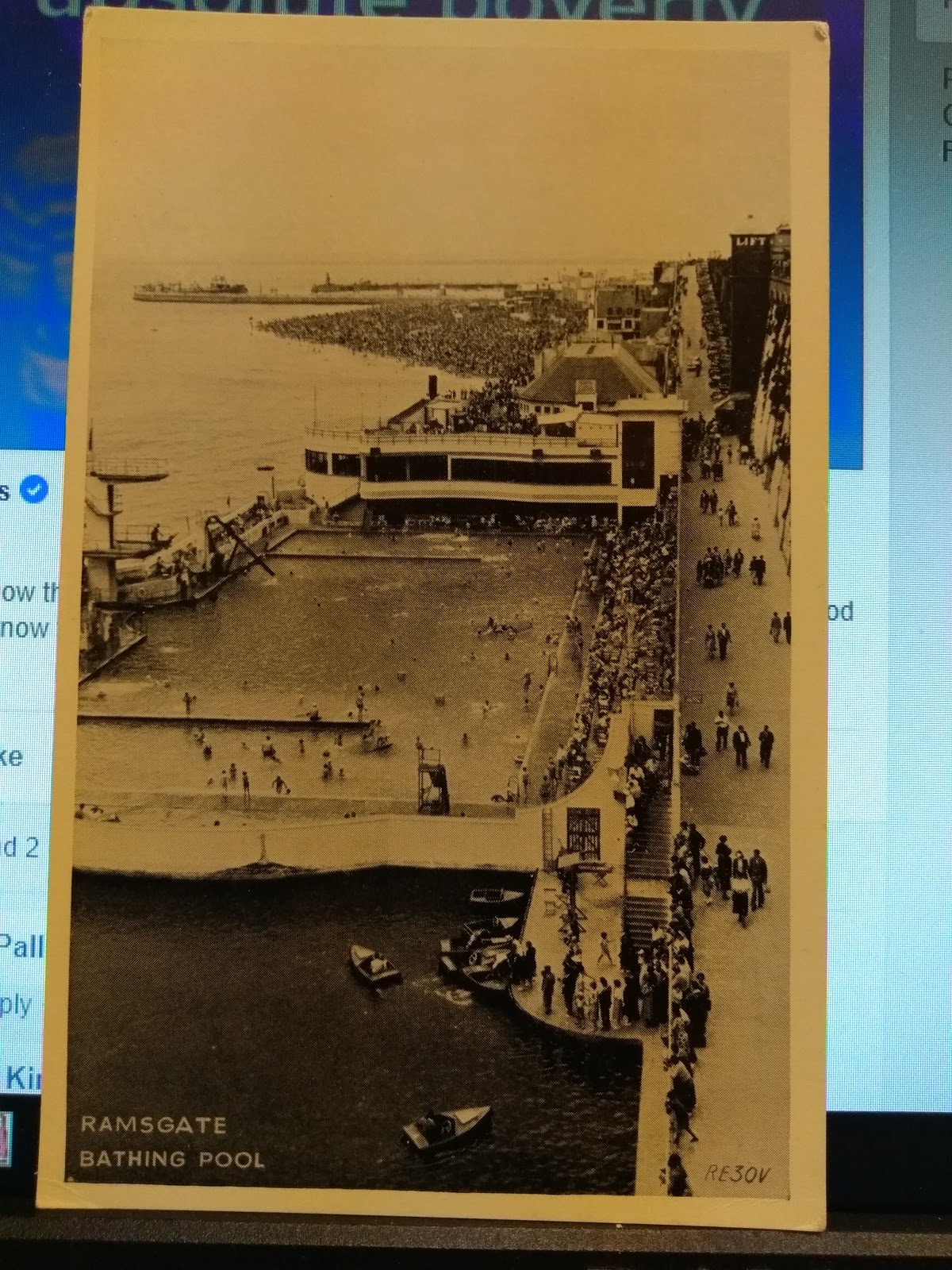 thanetonline: Ramsgate Marina Pool and a bit of sketching in ...