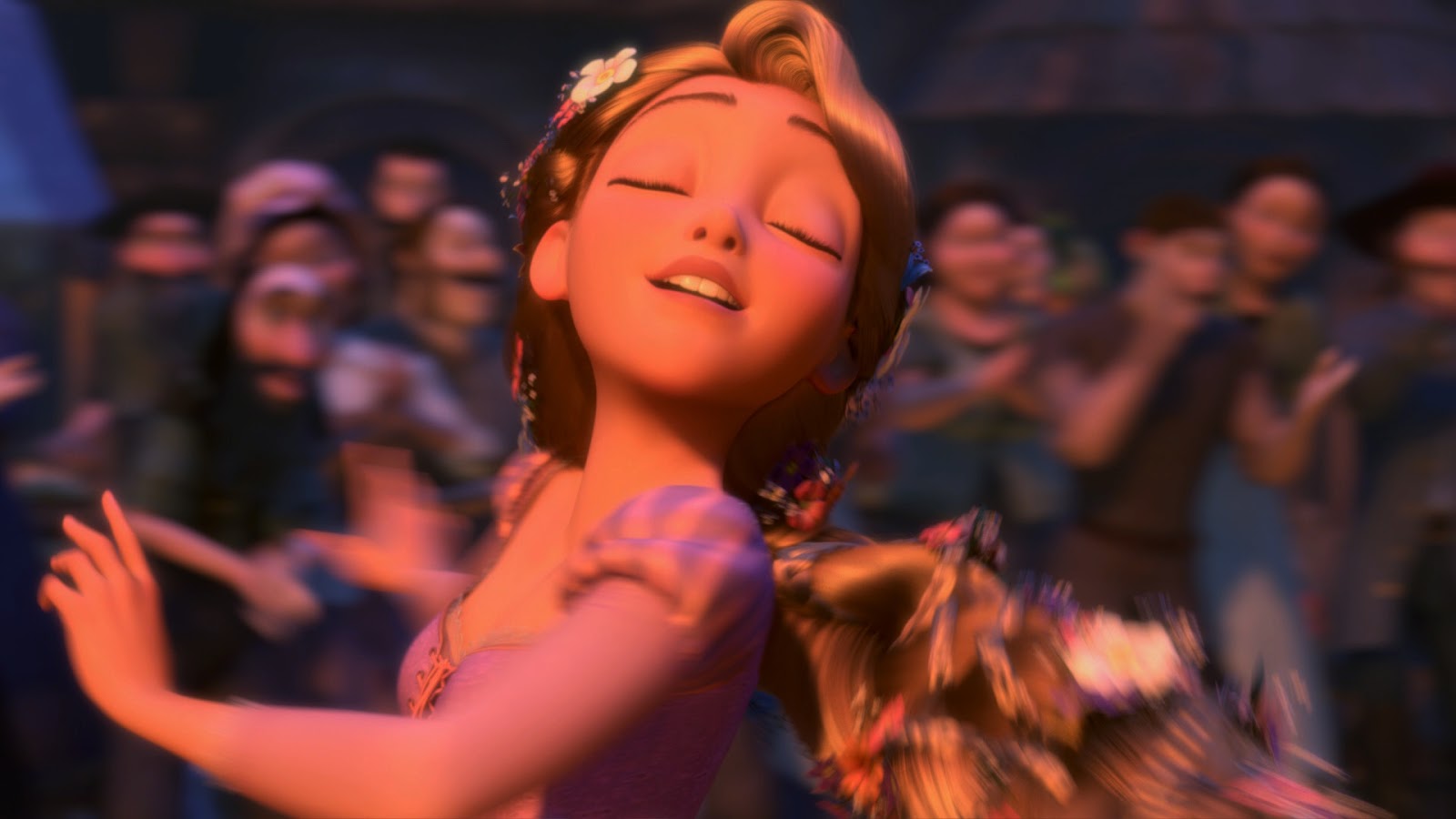 Tangled Rapunzel Dancing