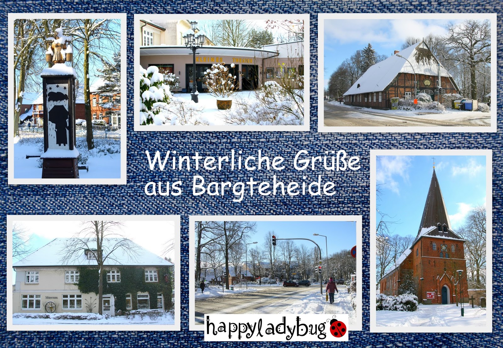 Kartenzauber und mehr....: Bargteheide im Schnee