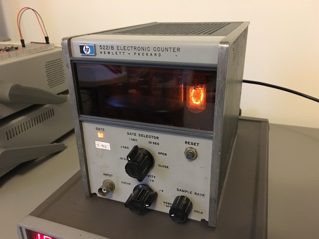 The Sync Channel Blog: HP 5221B Electronic Counter