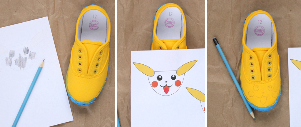 A GEEK DADDY: MAKE YOUR OWN POKEMON SHOES