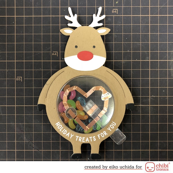 How to make light up see-through circuit potbelly tag. | 永研クラフト実験室 ...