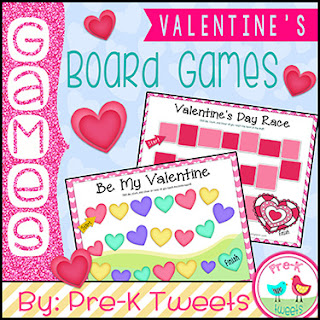 Pre-K Tweets: Valentine's Week Activities!