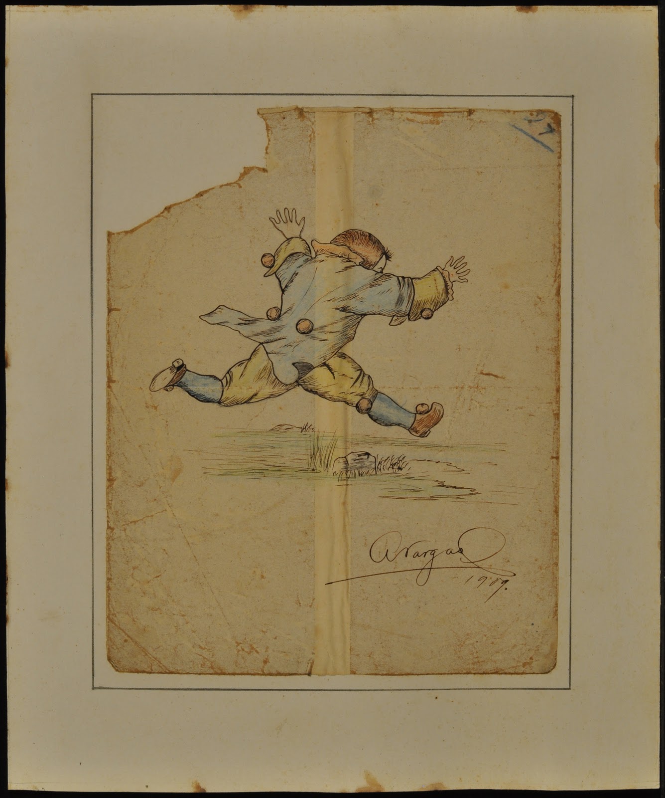 An Unusual Vargas Drawing