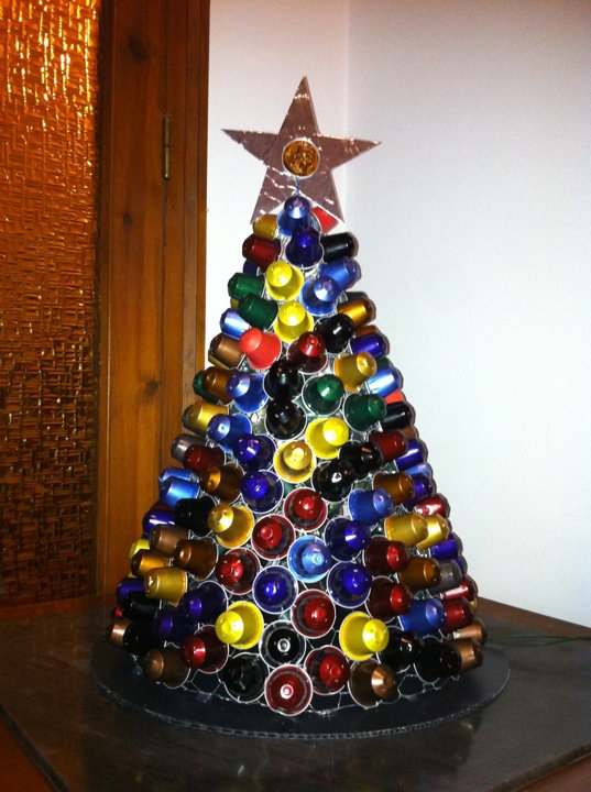 L'espai de la Paloma: Arbre de Nadal Nespresso / Arbol de Navidad con ...