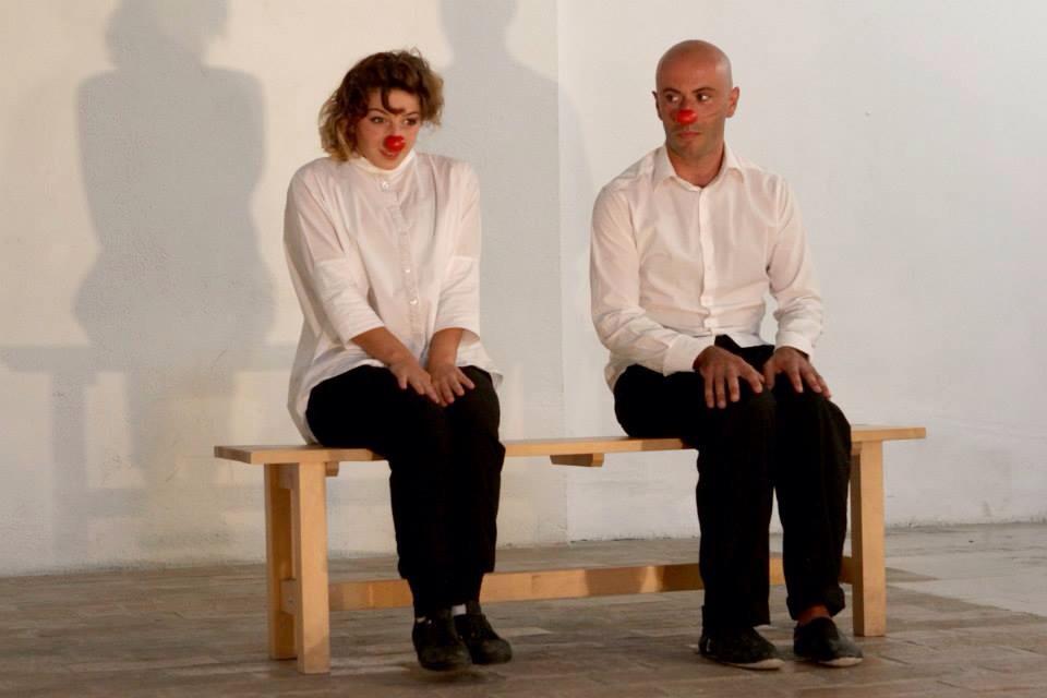 SALA D'ATTESA 1: Prove per una recita, di scena Vittoria maria Barrella