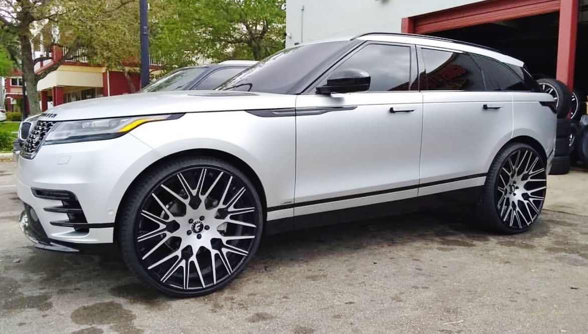 Ace-1: 2018 Range Rover Velar on 26" Forgiato Fratello Wheels