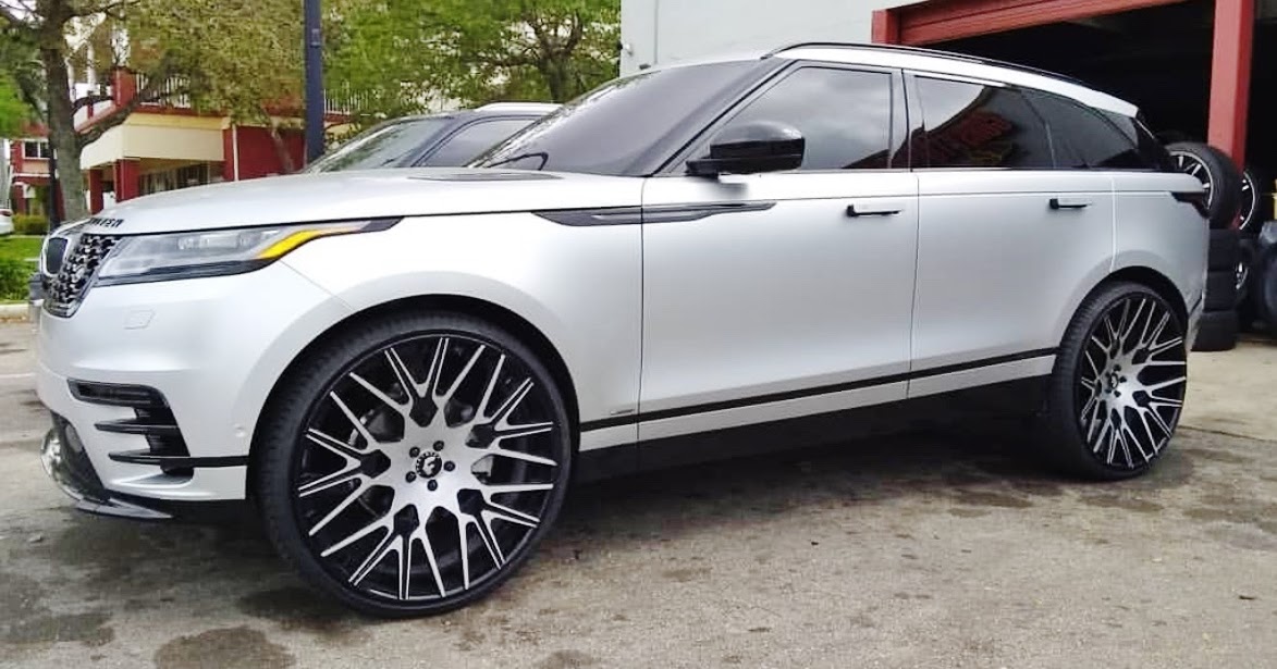 Ace-1: 2018 Range Rover Velar on 26" Forgiato Fratello Wheels