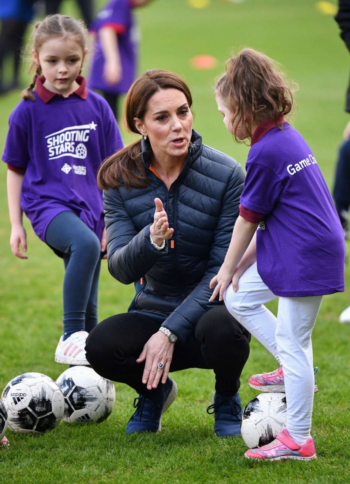Kate Middleton at National Football Stadium in Belfast, Northern ...