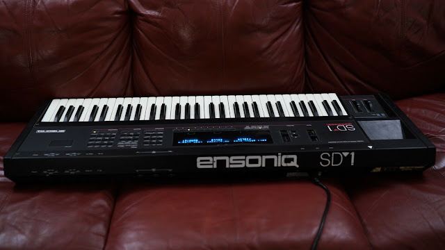 MATRIXSYNTH: 1992 Ensoniq SD1 Music Production Synthesizer SN SD-11413