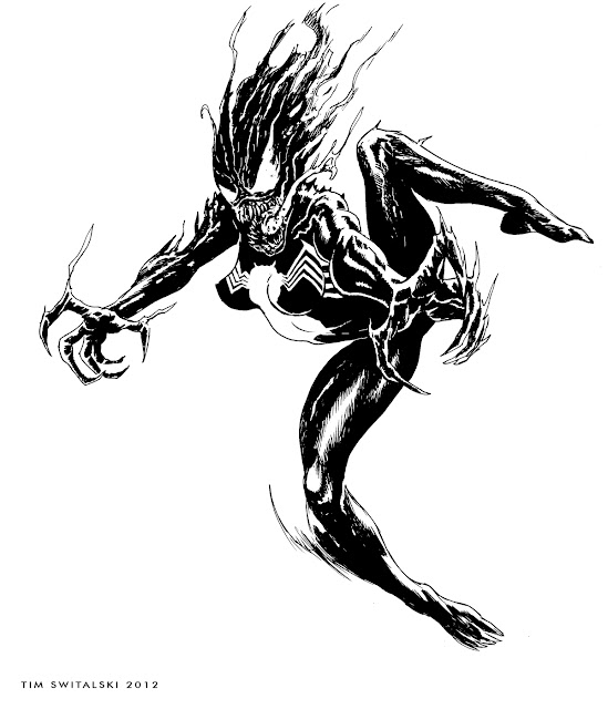 Look at my Doodle: Day 1: She-Venom