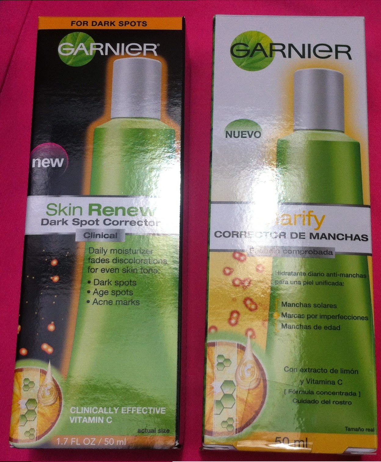 U by Usua: Garnier Skin Renew Clinical Dark Spot Corrector Review