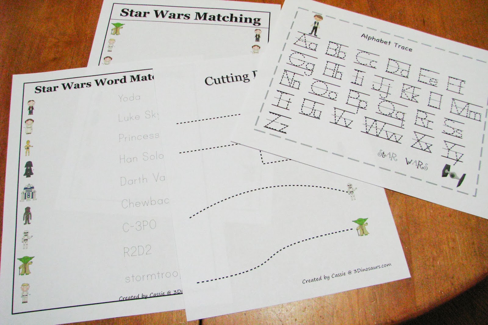 Mommy's Little Helper: Star Wars Preschool Theme