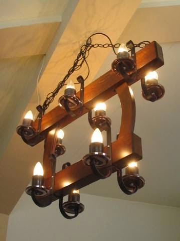 DIY - casă și grădină (39)- Candelabre rustice | BRICOLAJ - GRADINA ...