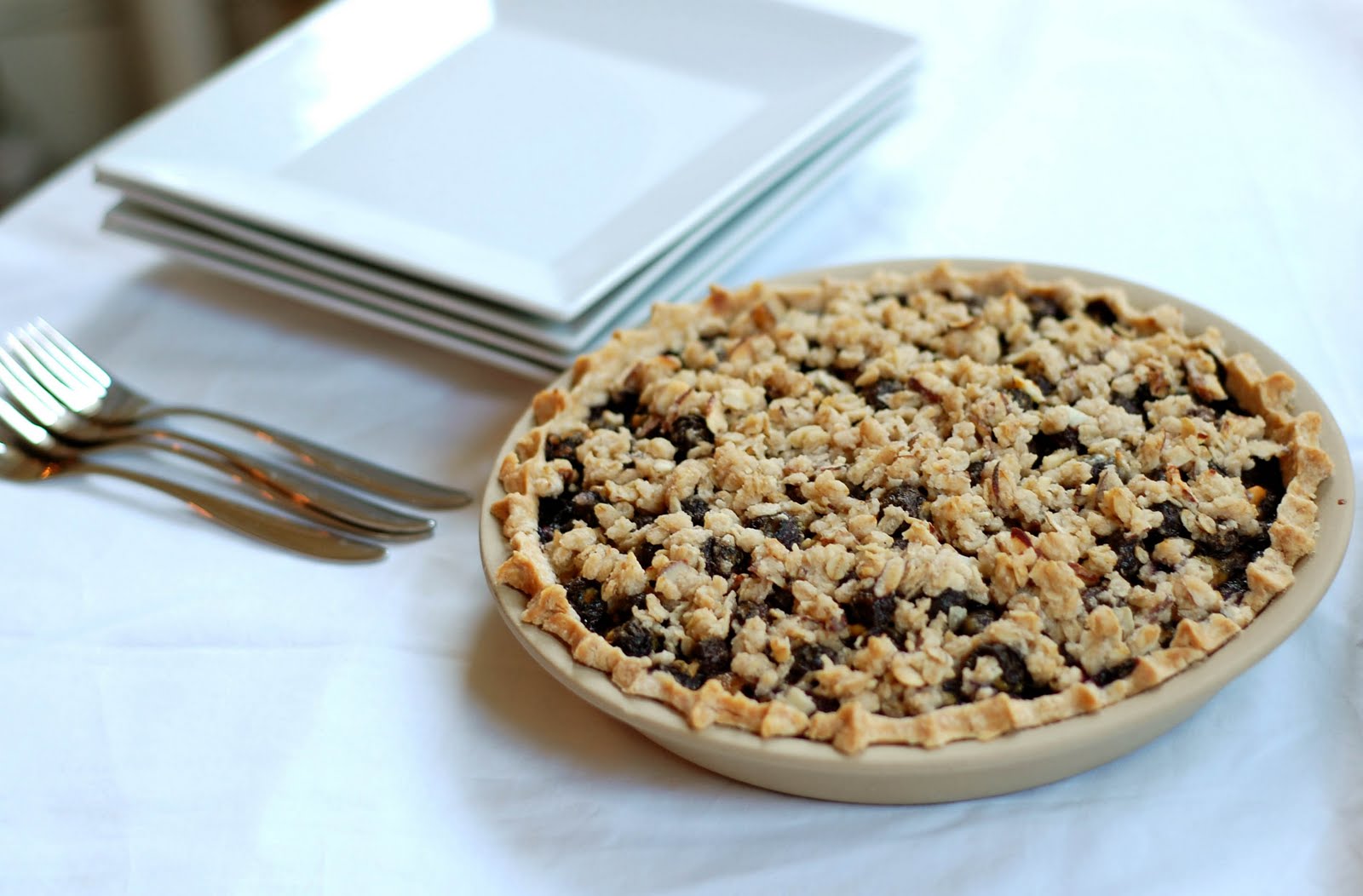 Tri to Cook: Blueberry Goat Cheese Pie