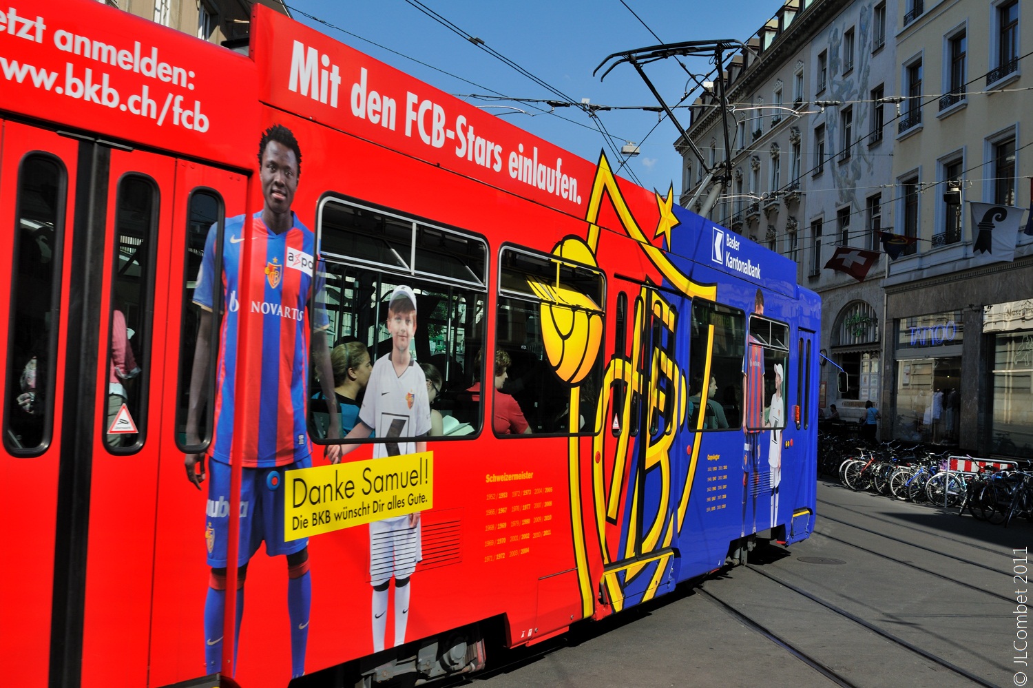 Basel city: TRAMWAY in Basel city