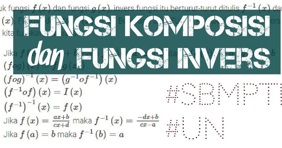 Yuk Mojok!: 10+ Aplikasi Fungsi Komposisi