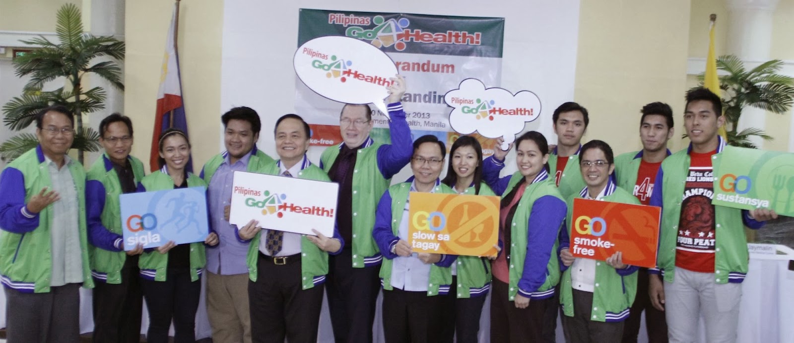 Global Academy supports Pilipinas Go4Health - Where is Ed Uy?