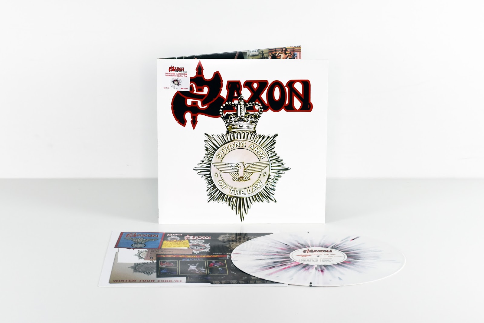 SAXON Reissue First Three Albums - Review.