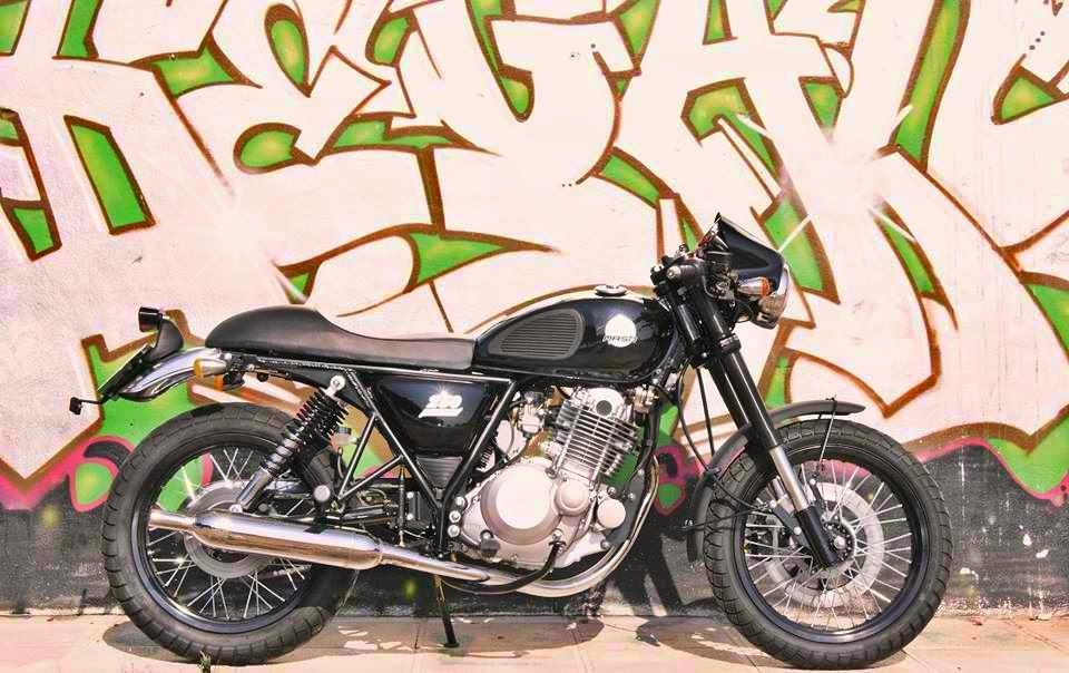 biker excalibur II: Cuando la Mash TWO FIFTY se hizo Café Racer