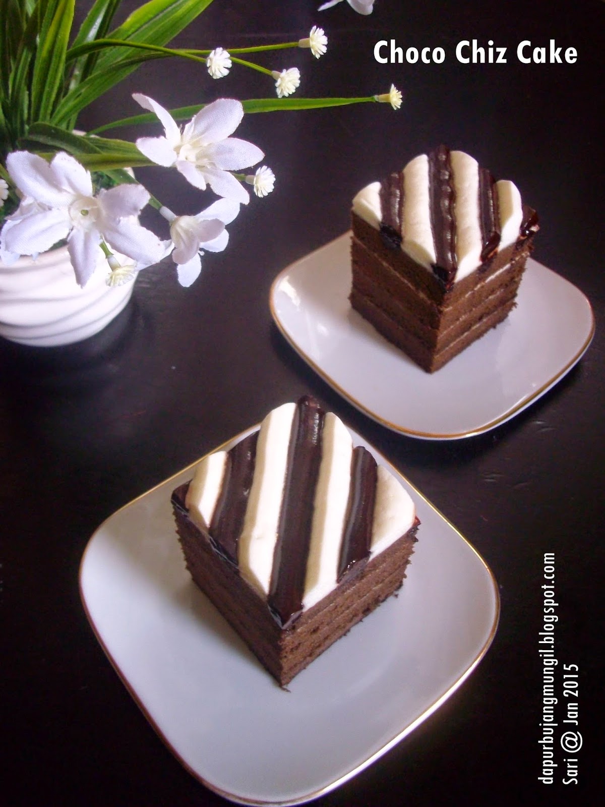 DAPUR BUJANG MUNGIL: LBT # 37 : Choco Chiz Cake