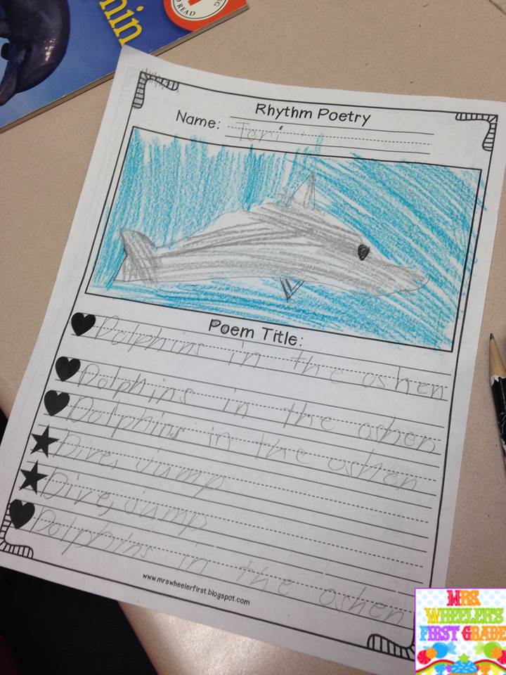 Mrs. Wheeler's First Grade Tidbits: National Poetry Month