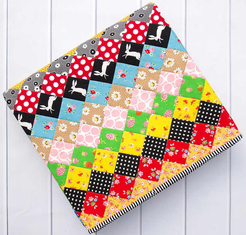 Red Pepper Quilts: A Giant Granny Square Quilt - The Finished Quilt