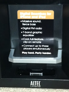 ALTEC LANSING IMT810: Altec Lansing IMT810 Digital Boombox